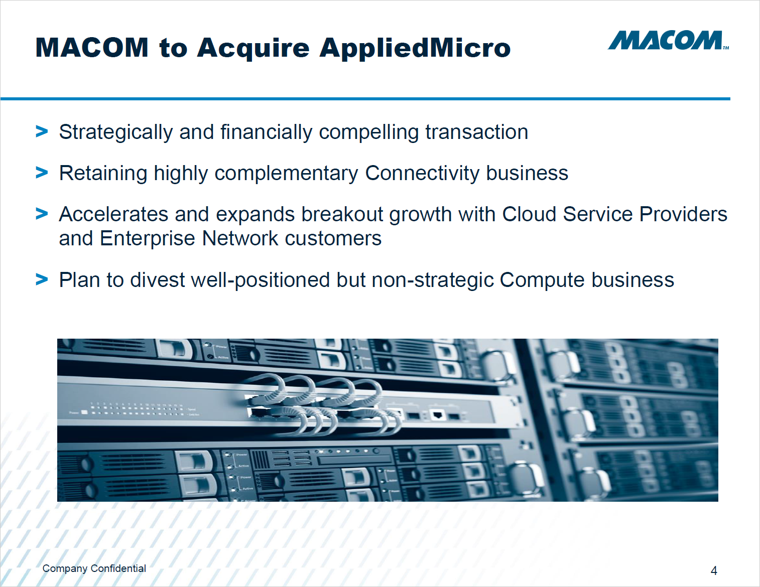 Übernahme: Macom kauft Applied Micro und stößt ARM-Server ab - Golem.de