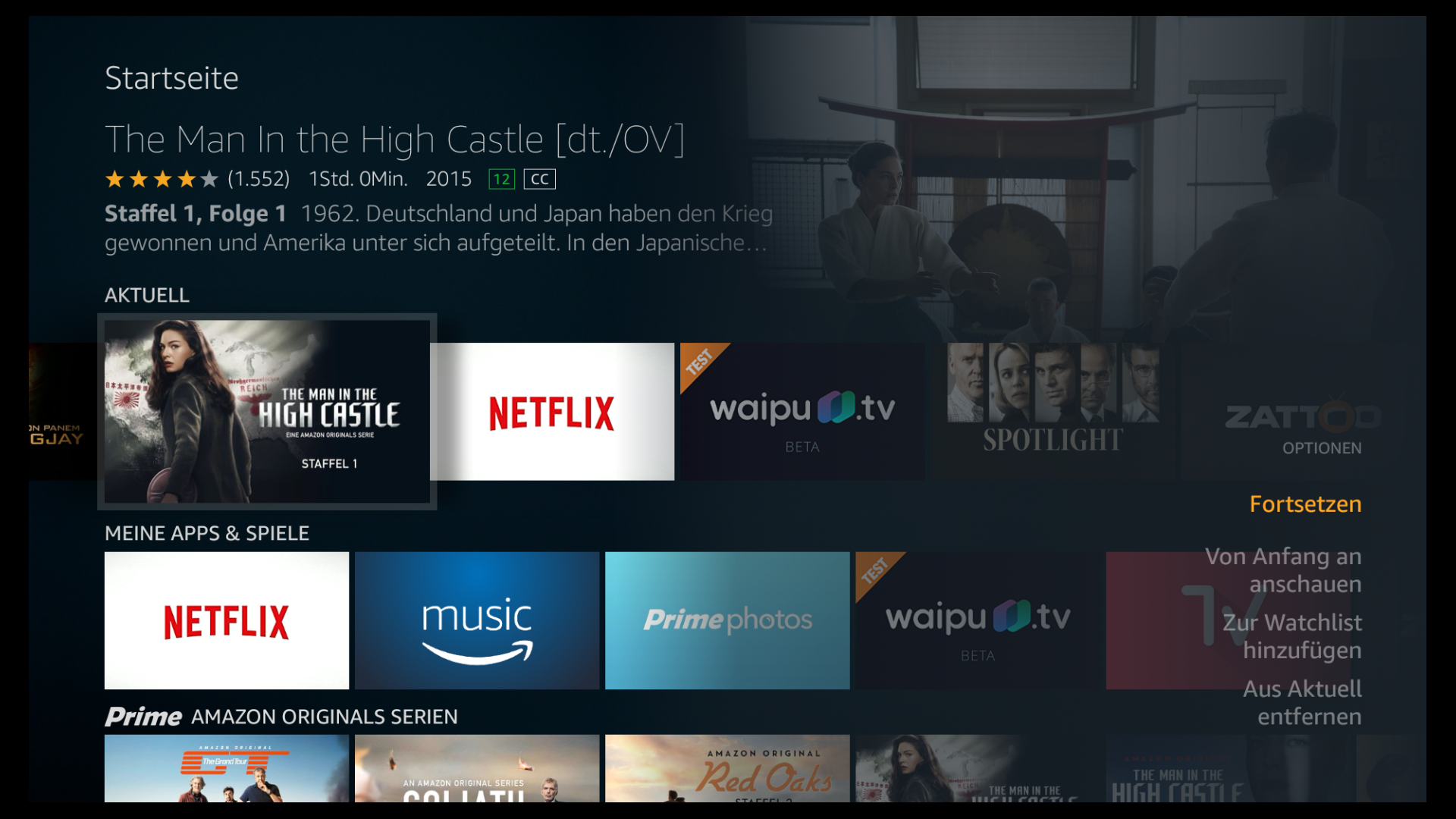 Fire OS 5.2.4.0 im Test: Amazon vernetflixt die Fire-TV-Oberfläche ...