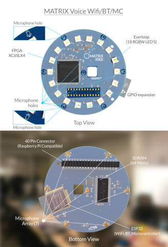 Matrix Voice: Preiswerter mit Spracherkennung experimentieren - Golem.de