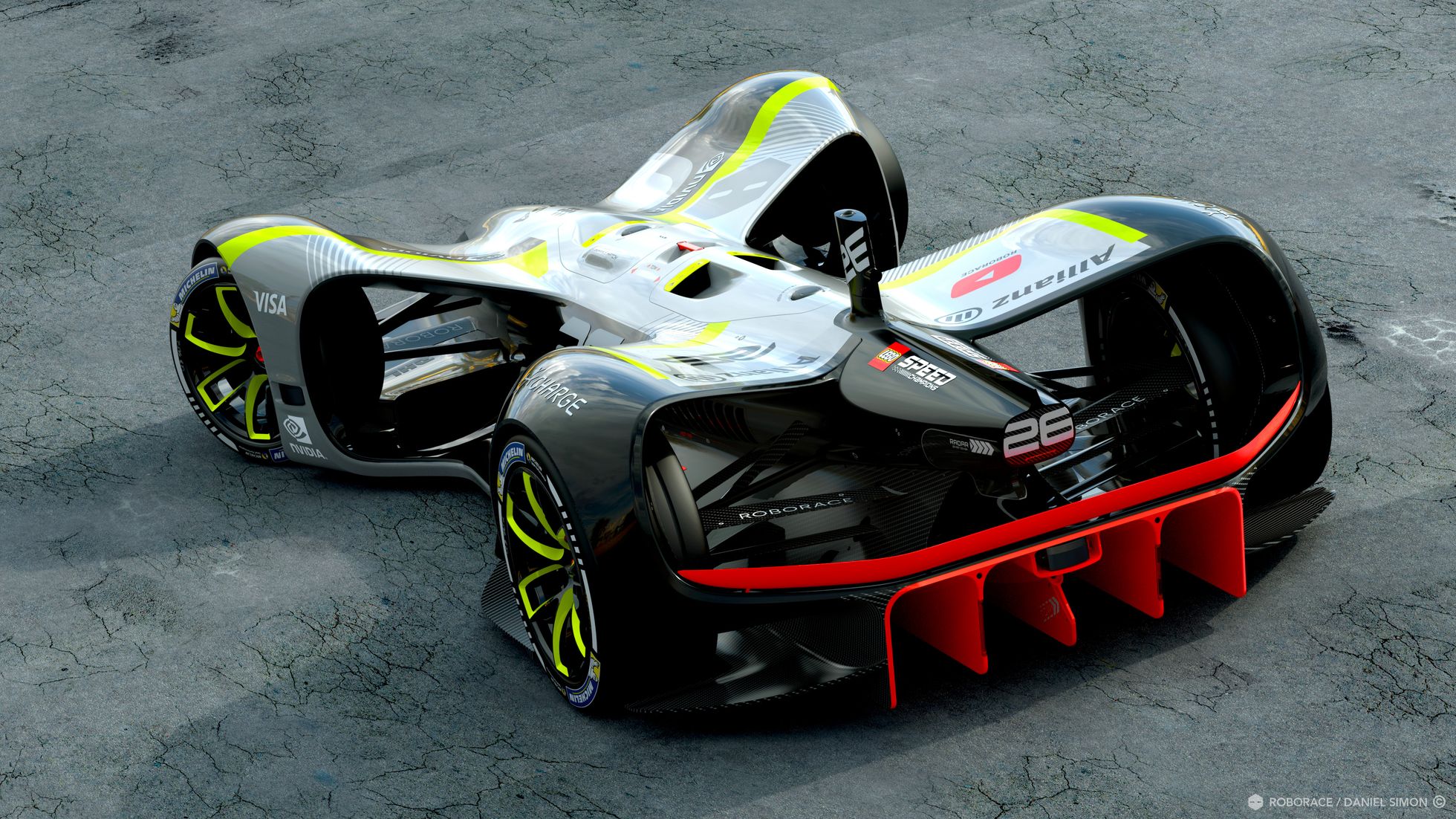 Robocar: Roborace präsentiert Roboterboliden - Golem.de