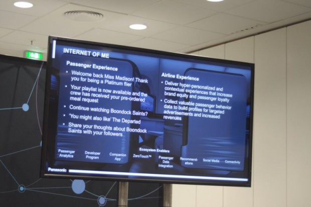 Panasonic Next: Smartphone-Synchronisation mit dem Flugzeug-IFE - Golem.de