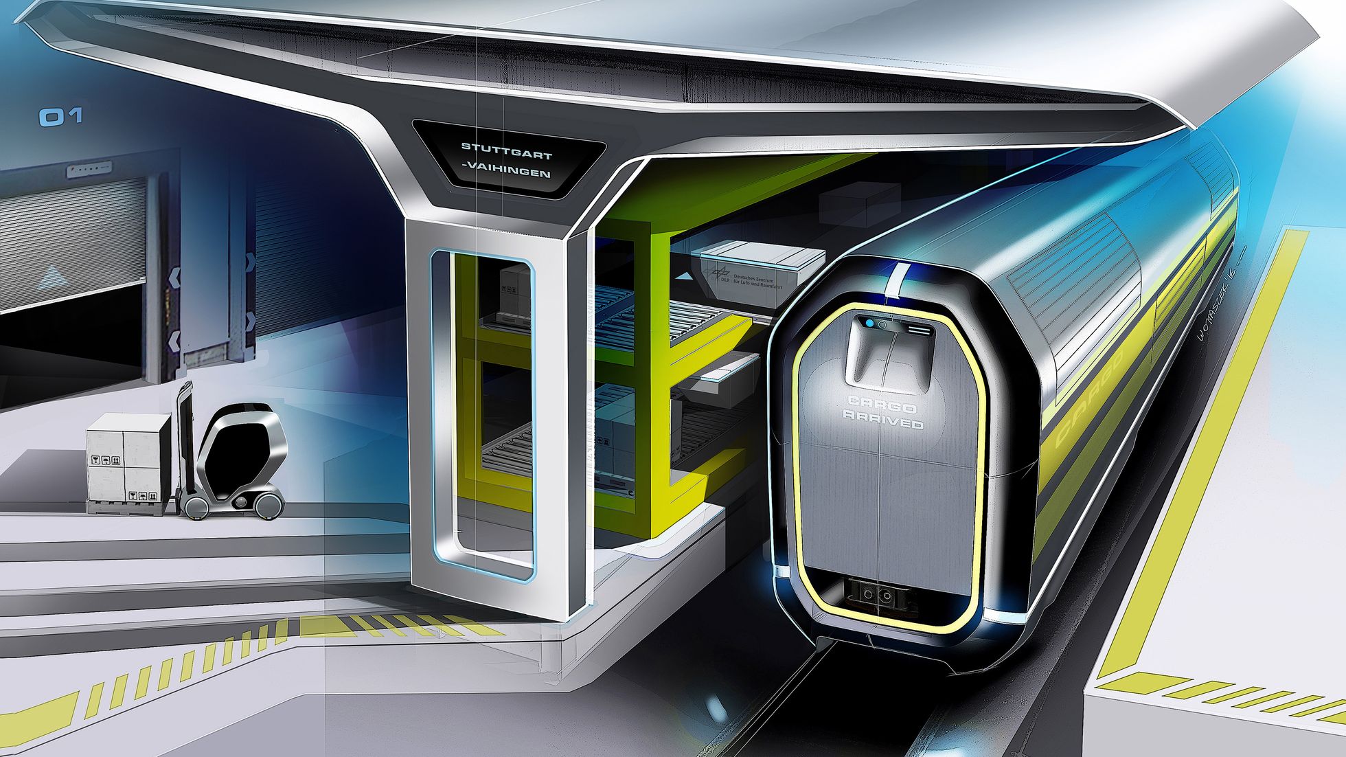 NGT Cargo: Der Güterzug der Zukunft fährt 400 km/h - Golem.de