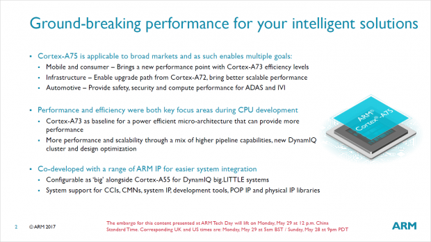 Cortex-A75: ARM bringt CPU-Kern für Windows-10-Geräte - Golem.de