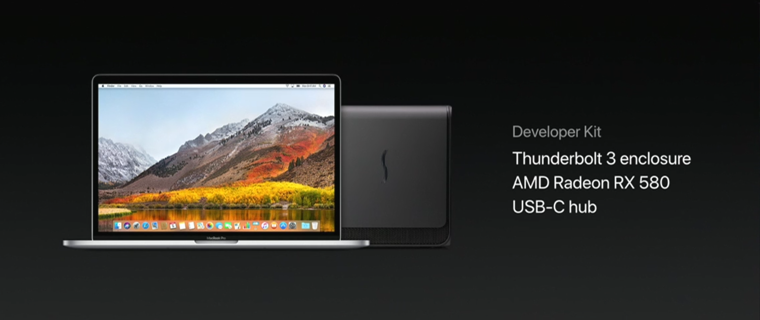 Grafikkartenbox: Apples eGPU-Dev-Kit kostet 900 Euro - Golem.de