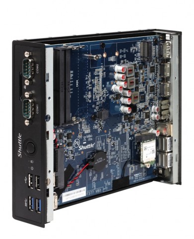 Shuttle DS77U: Lüfterlose 1,3-Liter-Rechner mit Kaby-Lake-CPU - Golem.de