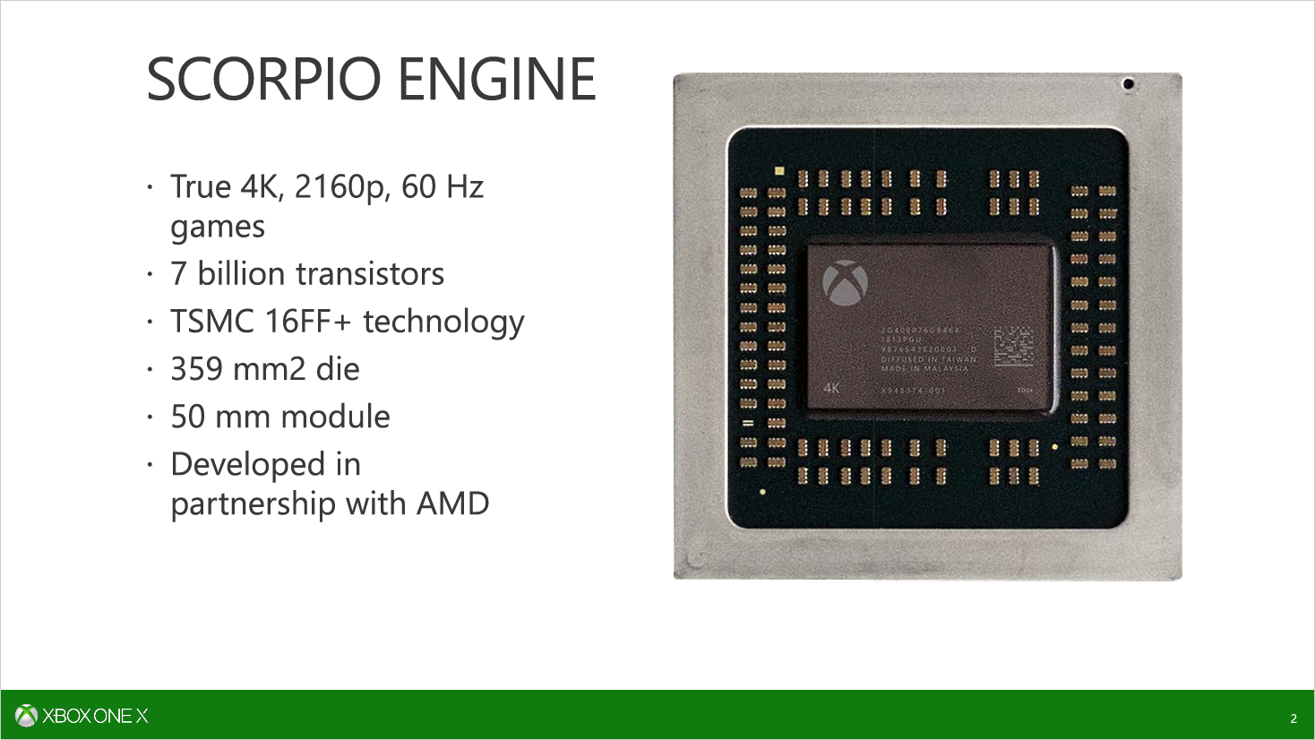 Scorpio Engine: Microsoft erläutert SoC der Xbox One X - Golem.de