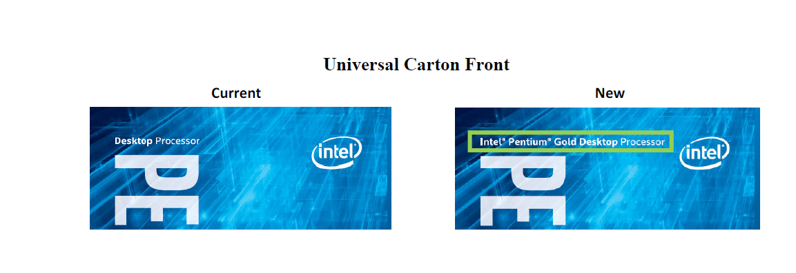 Prozessor: Intel bringt Pentium Silver und Pentium Gold - Golem.de