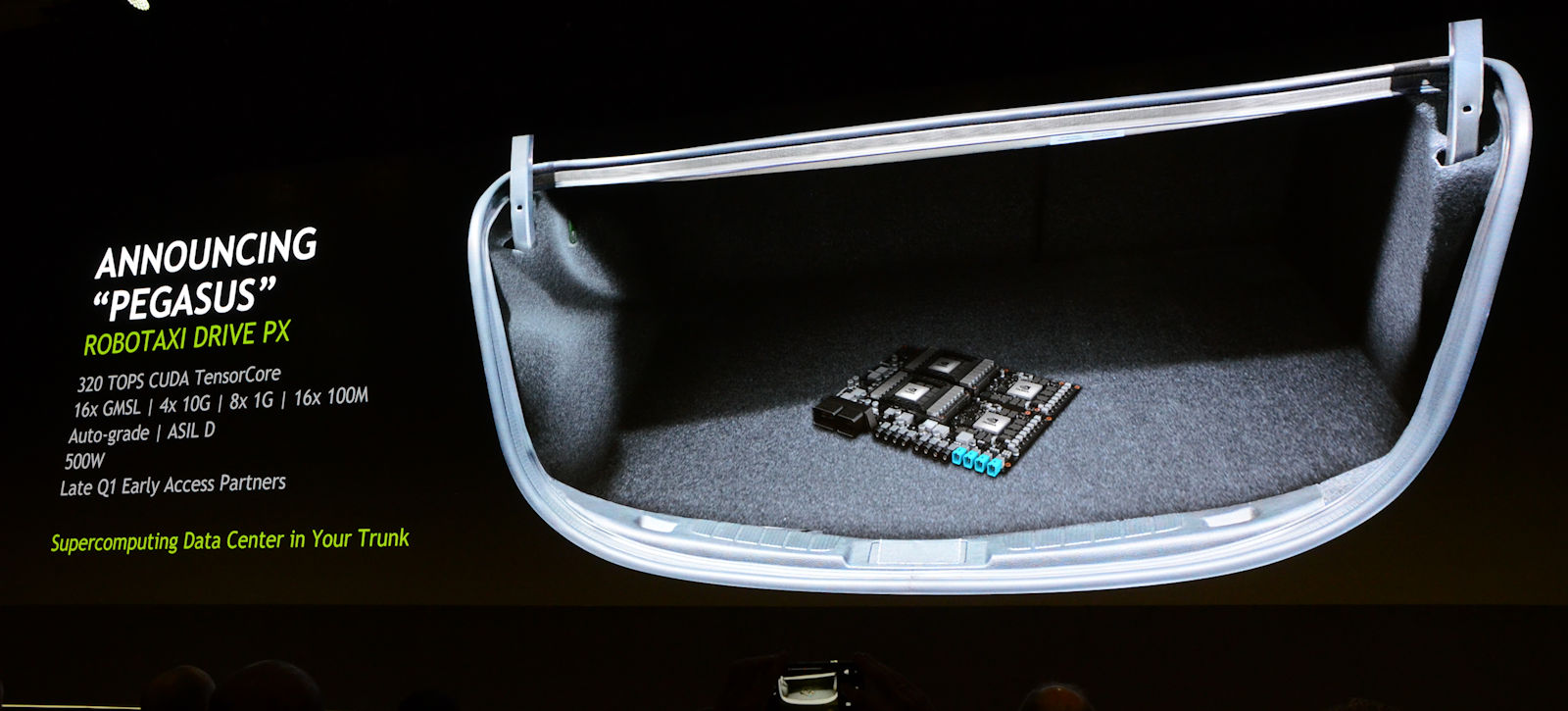 Nvidia Drive PX Pegasus: 500-Watt-Board für autonome Taxis - Golem.de