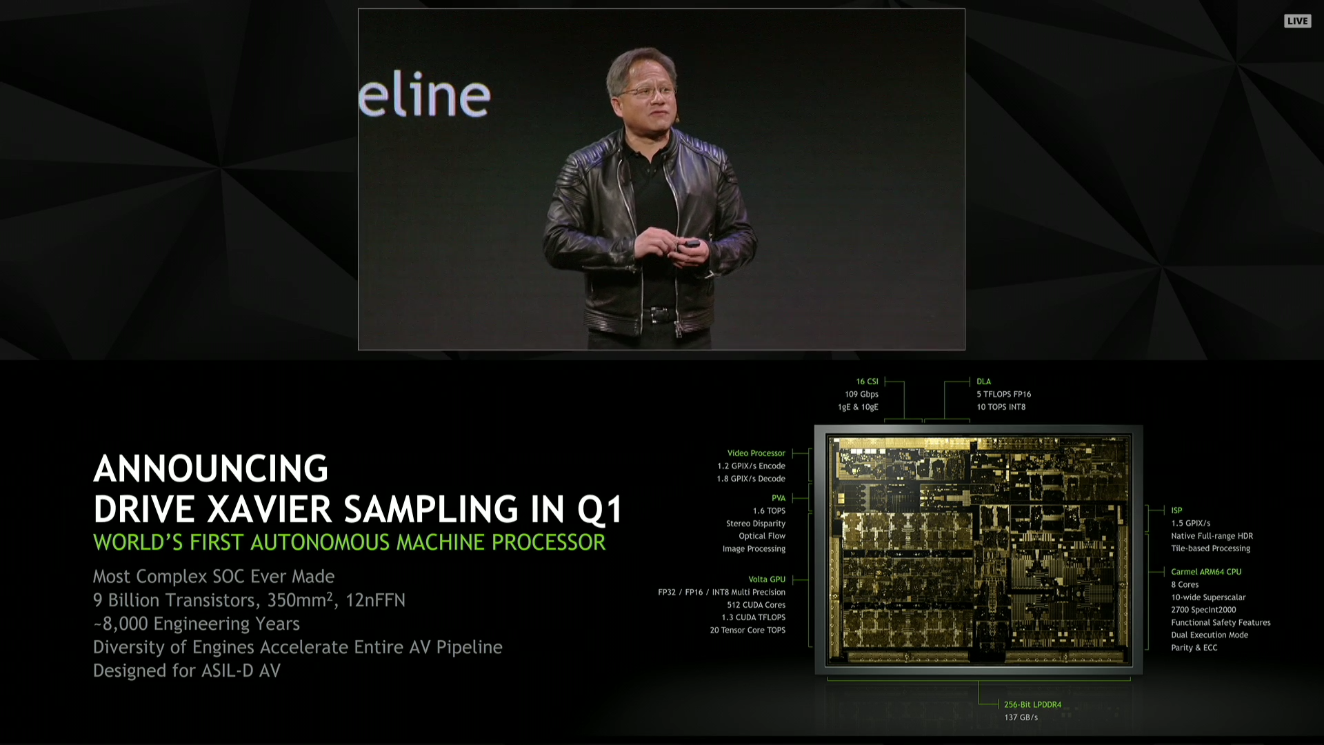 Nvidia: Drive Xavier für autonome Autos wird ausgeliefert - Golem.de