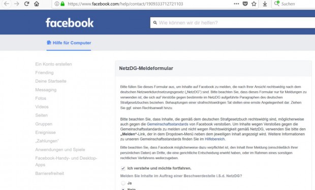 Netzwerkdurchsetzungsgesetz: Das große Löschen kann beginnen - Golem.de