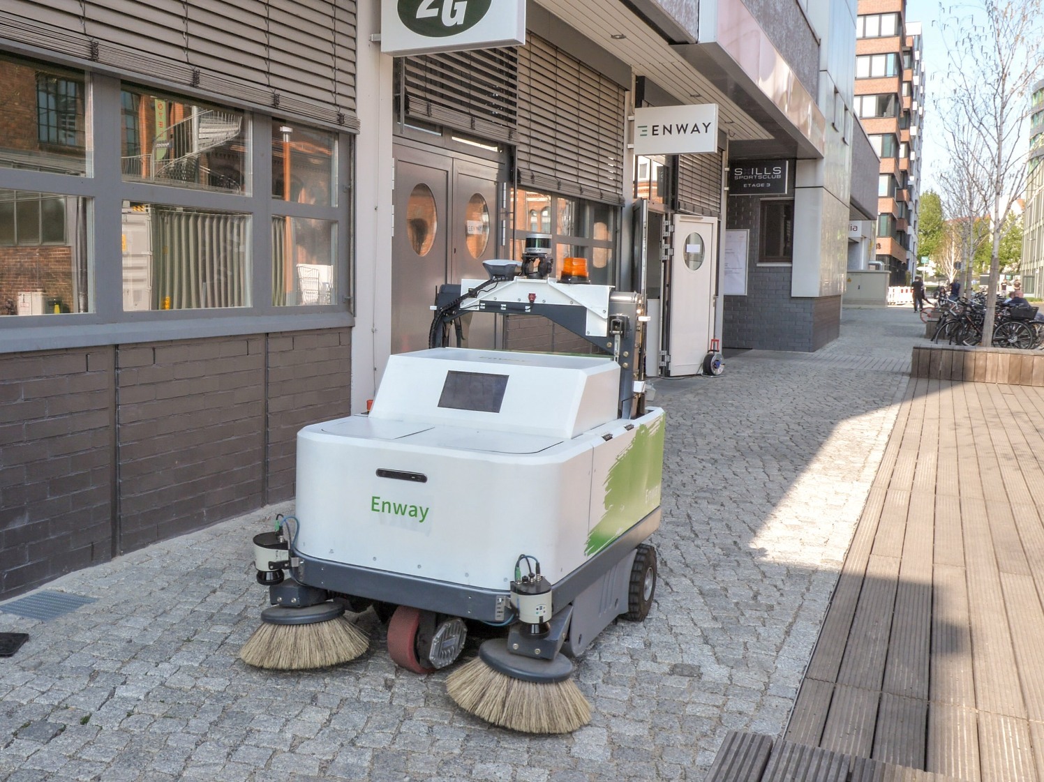 Enway: Ein autonomes Kehrpaket aus Berlin - Golem.de