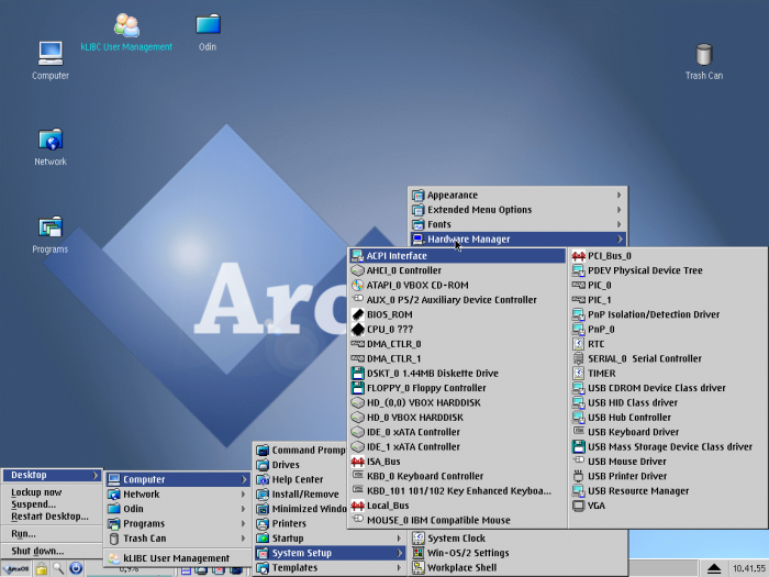 Arca OS im Test: Die Auferstehung von OS/2 - Golem.de