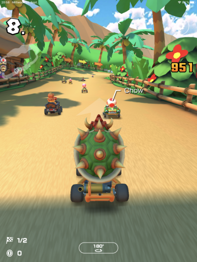 Mario Kart Tour im Test: Fahrgeschäft mit Spaßbremse - Golem.de