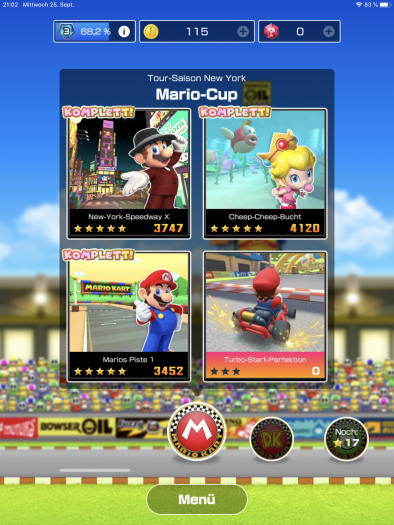 Mario Kart Tour im Test: Fahrgeschäft mit Spaßbremse - Golem.de