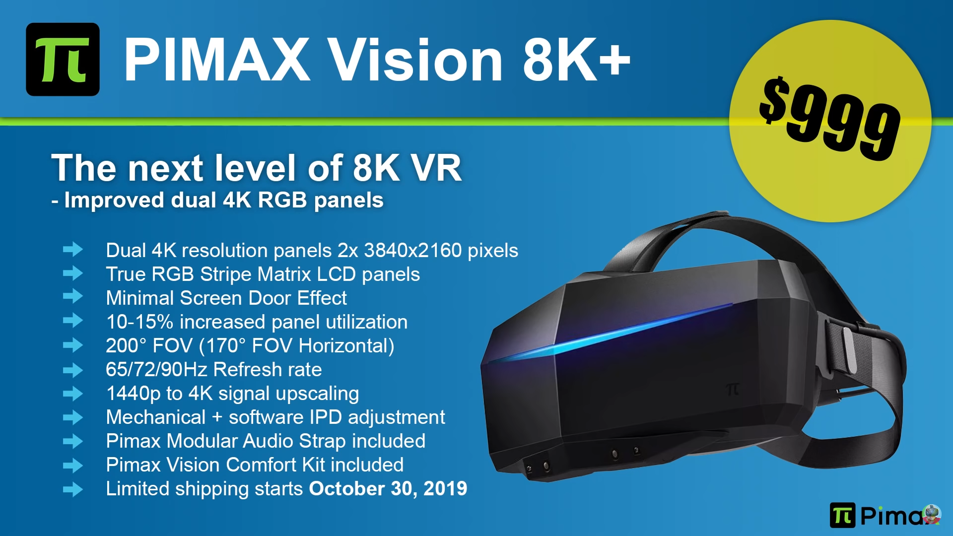 VR-Headset: Pimax 8KX soll ab Dezember ausgeliefert werden - Golem.de