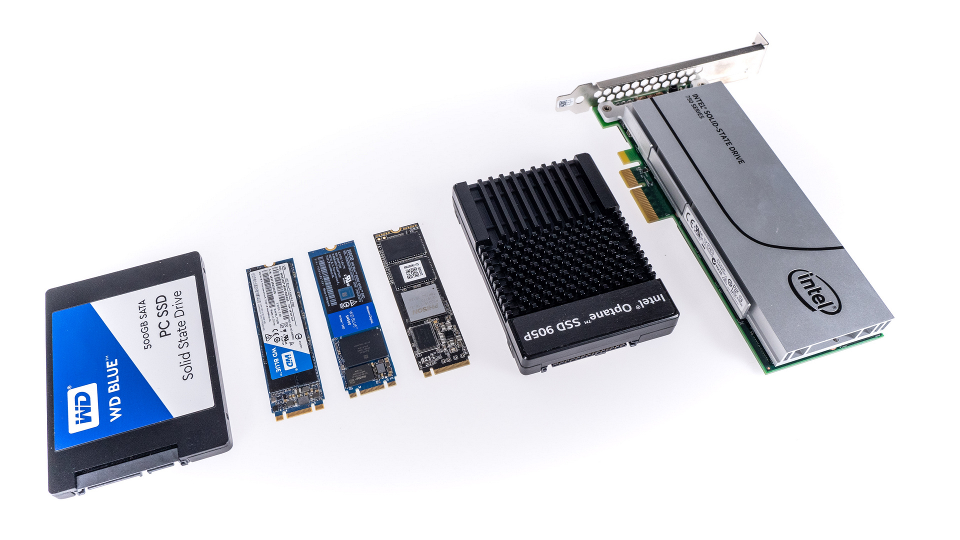 Formfaktoren und Stecker - SSD-Kompendium: AHCI, M.2, NVMe, PCIe, Sata ...