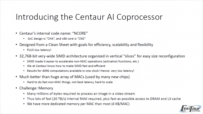 Via Technologies: Centaur zeigt x86-Chip mit AI-Block - Golem.de