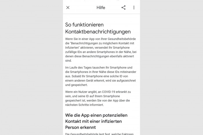 Schnittstelle installiert: Android-Handys sind bereit für die Corona ...