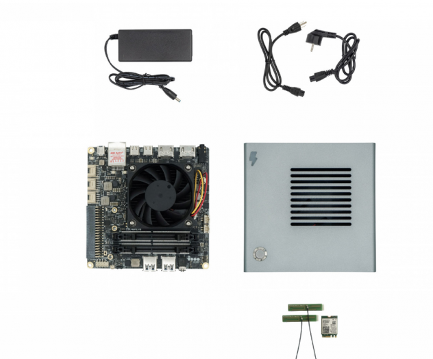 Udoo Bolt Gear: Mini-PC stopft Ryzen-CPU in 13 x 13 Zentimeter - Golem.de