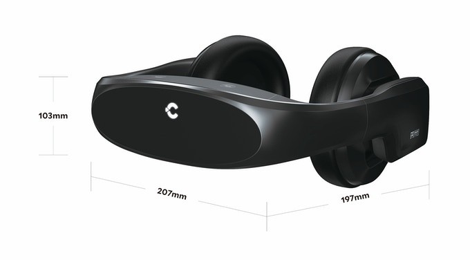 Head Mounted Display: Cinera Edge soll ein Kino zum Aufsetzen sein ...