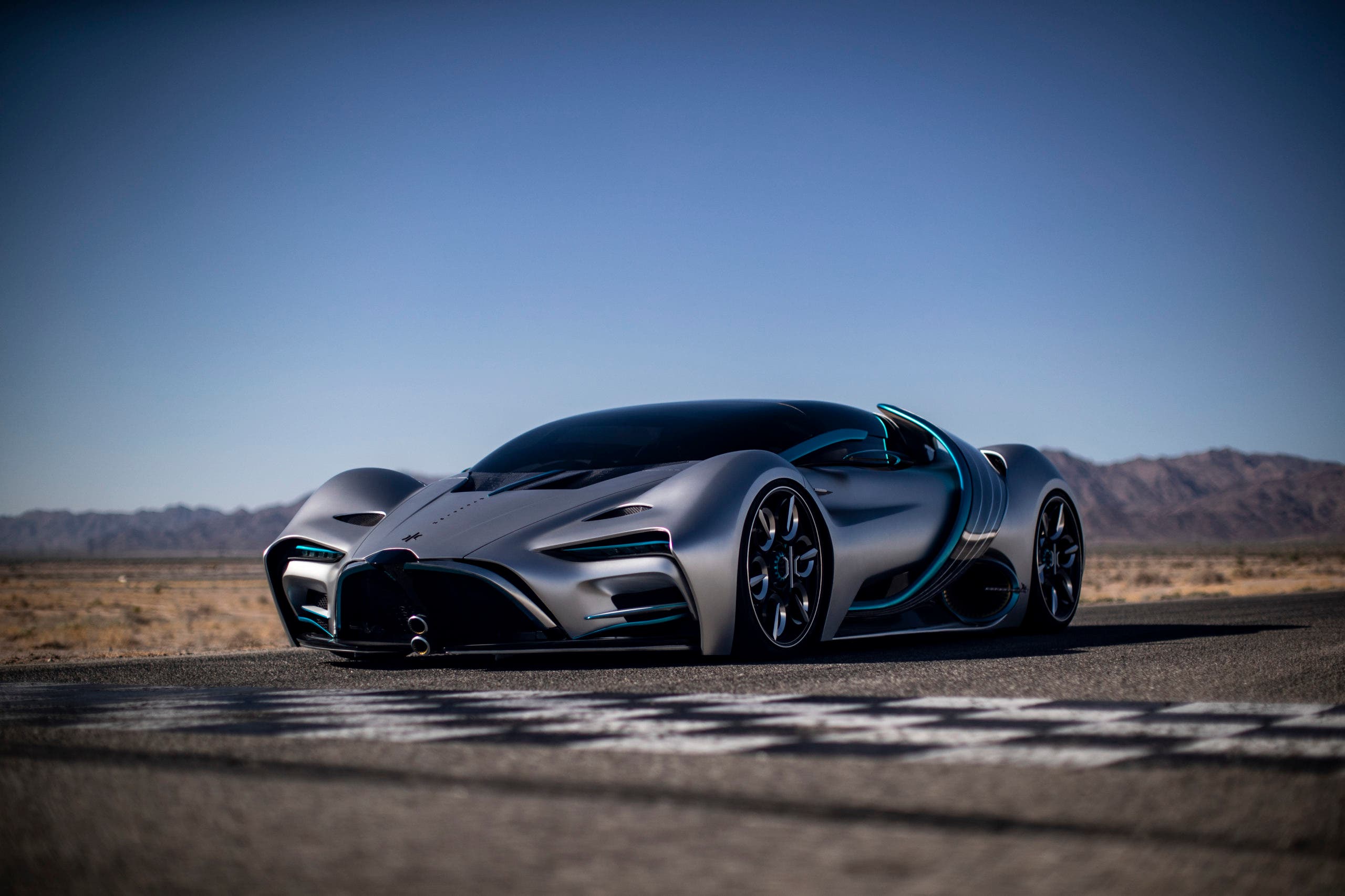 Hypercar: Wasserstoff-Rennwagen Hyperion XP-1 soll 355 km/h fahren ...