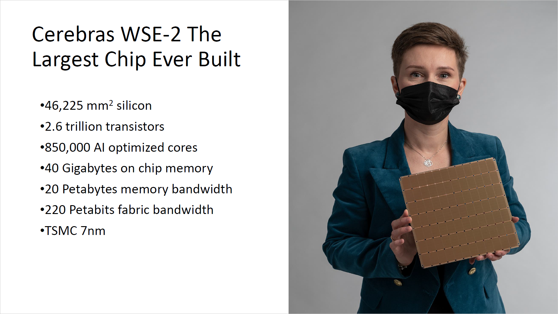Cerebras WSE2: Dieser AI-Prozessor braucht über 20 Kilowatt - Golem.de
