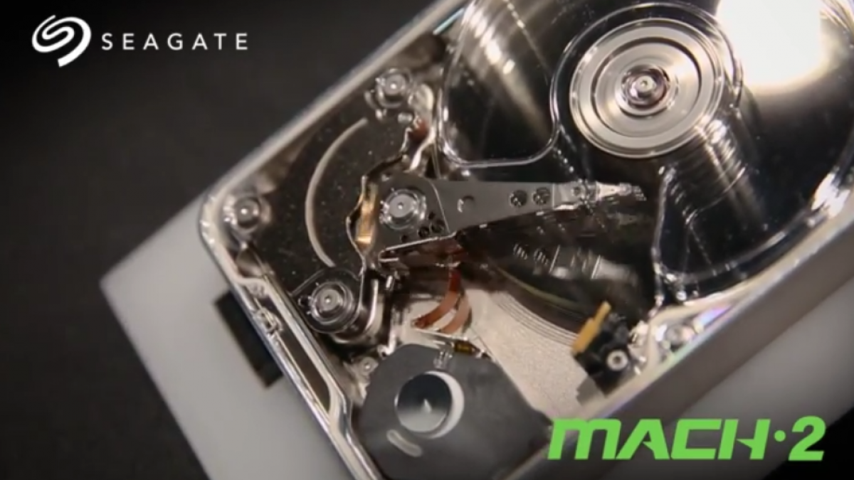 Seagate Mach.2 Exos 2X14: Doppelarm-Festplatte schafft über 500 MByte/s - Golem.de