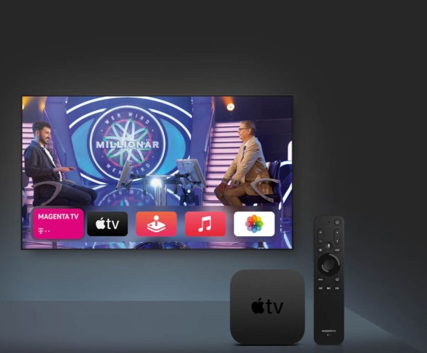 Magenta TV: Telekom bringt Apple TV 4K mit Spezial-Fernbedienung - Golem.de