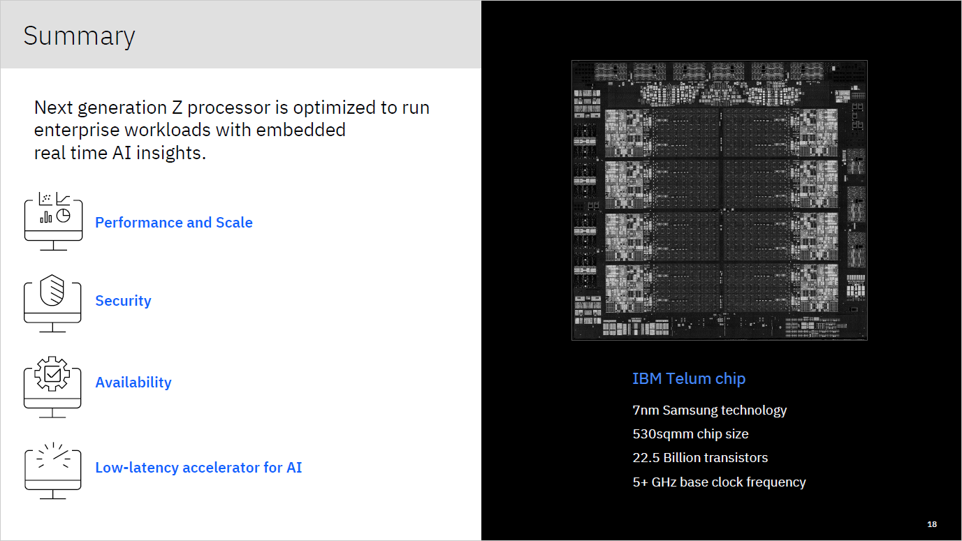 Telum für Mainframes: IBMs 5-GHz-Chip nutzt virtuelle Caches - Golem.de