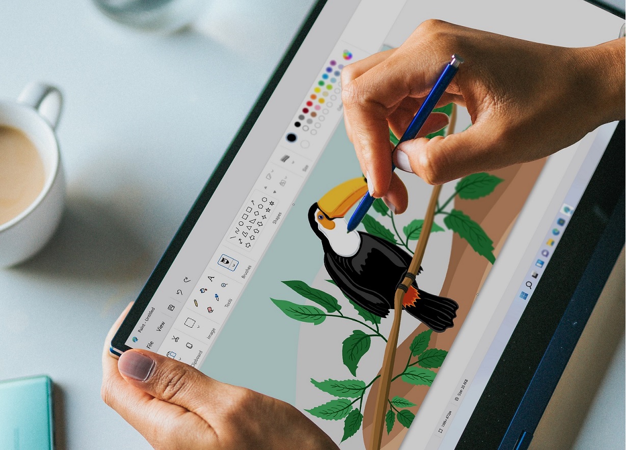 Windows 11: Microsoft bringt neues Design von Paint und Fotos - Golem.de