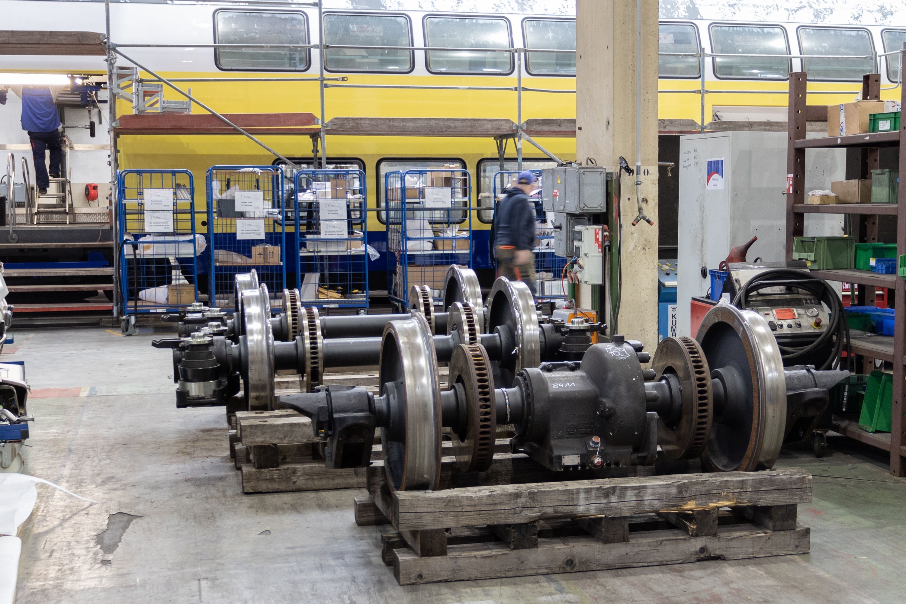 Diesel-Ersatz: Rangierloks auf Wasserstoff - Golem.de