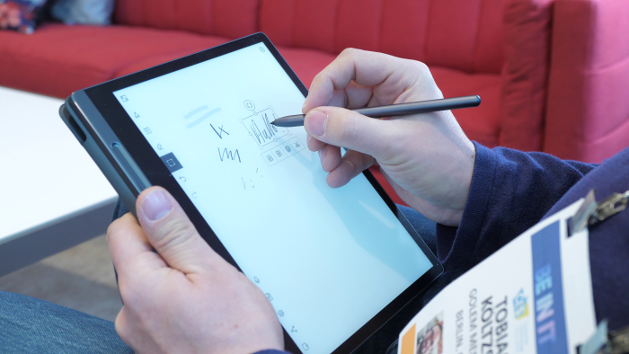 Lenovo Smart Paper im Test: Schreiben wie auf Papier - Golem.de