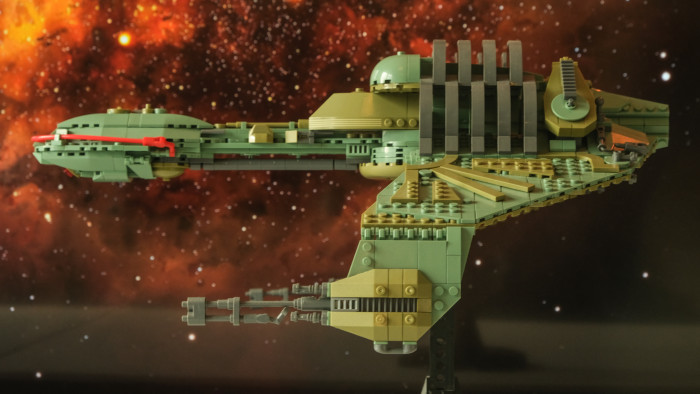 Bluebrixx Klingon Bird-of-Prey 104584: Worf wäre stolz auf dieses Star ...