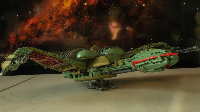 Bluebrixx Klingon Bird-of-Prey 104584: Worf wäre stolz auf dieses Star ...