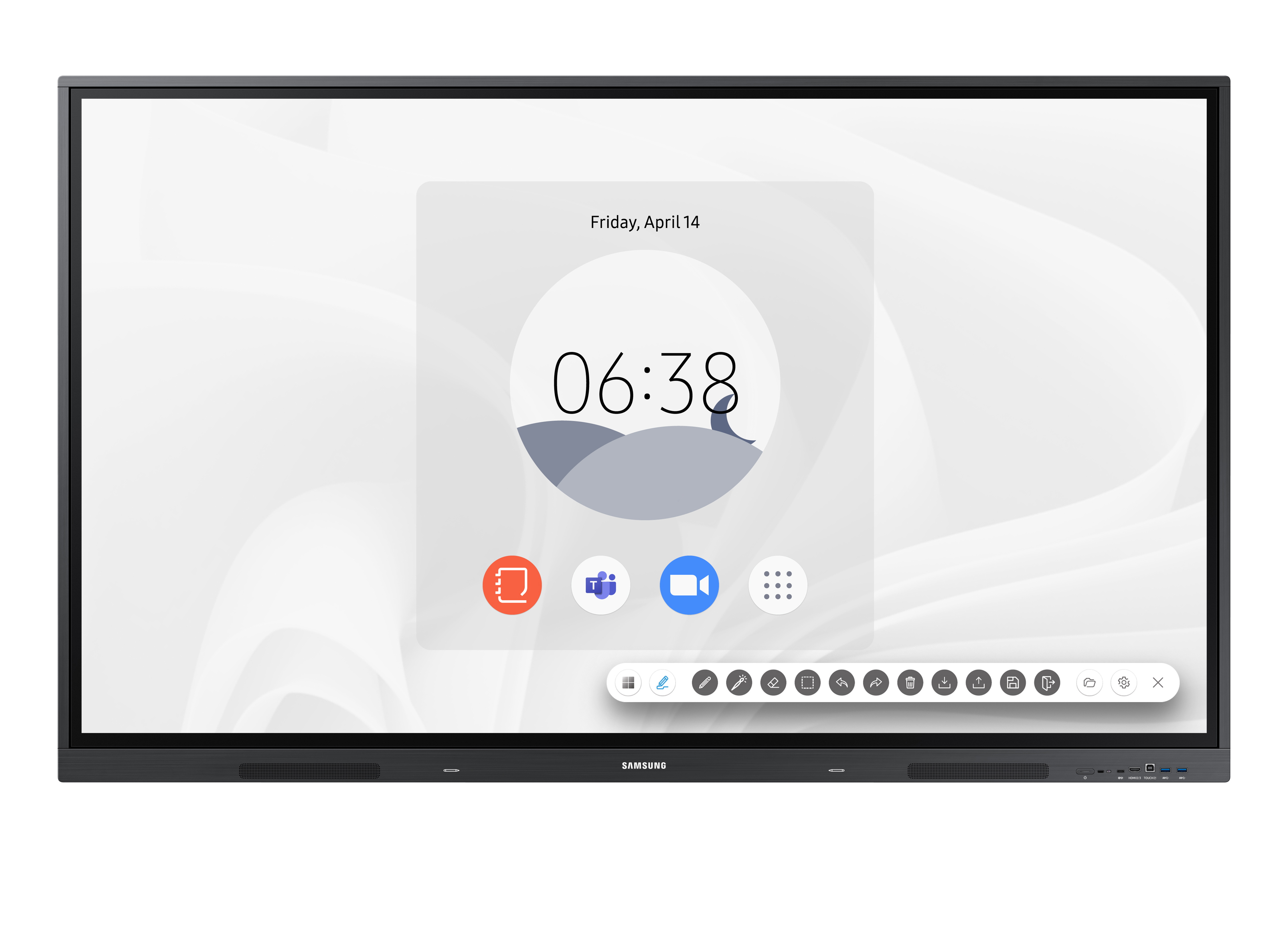 Interactive Display: Samsung präsentiert digitales Whiteboard mit ...