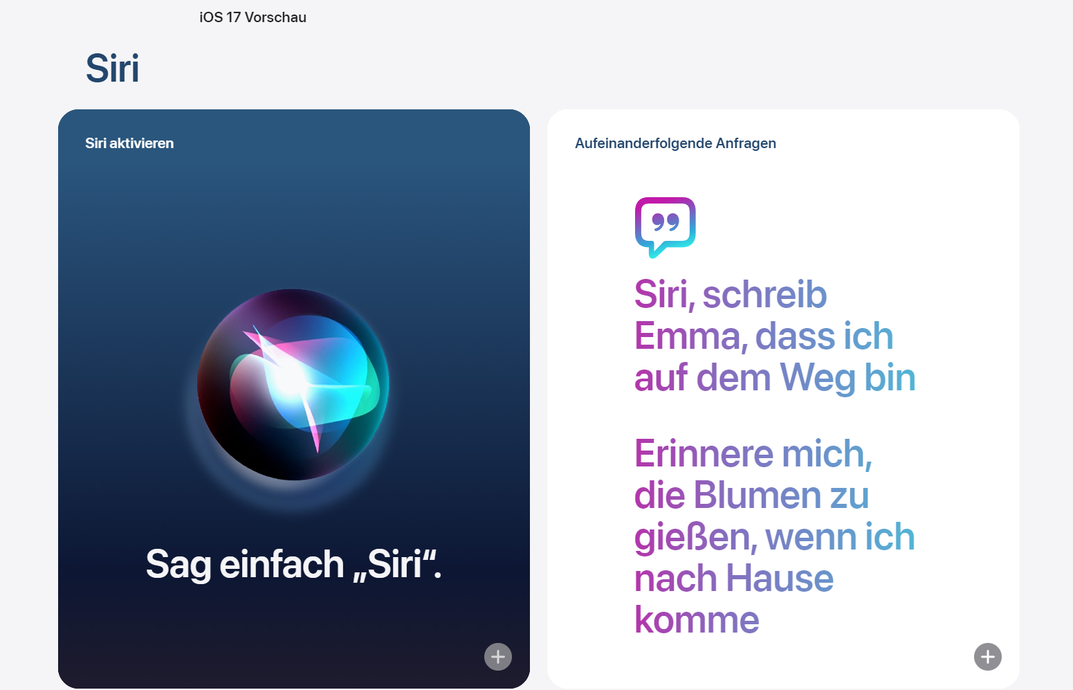 Apples iOS 17: Neue Siri-Funktionen kommen nicht für Deutschland - Golem.de Apples iOS 17: Neue Siri-Funktionen kommen nicht für Deutschland - Golem.de