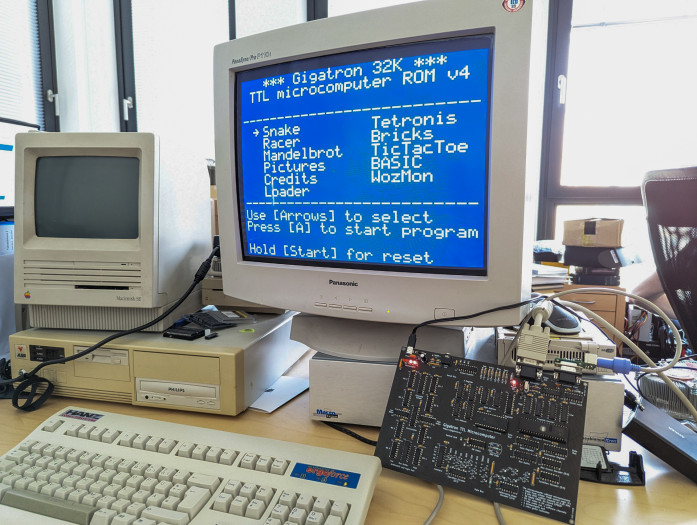 Ein 8-Bit-Rechner braucht keinen Mikroprozessor