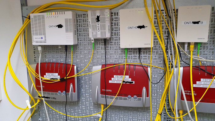 5530, 5590, 5690 ohne ONT: Wie kommt die Glasfaser direkt in die ...