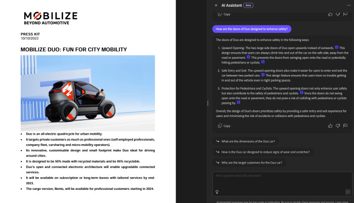 AI Assistant: Acrobat chattet mit PDFs - Golem.de