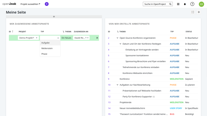 Opendesk vom Zendis ausprobiert: Ein Web-Desktop für die Verwaltung ...