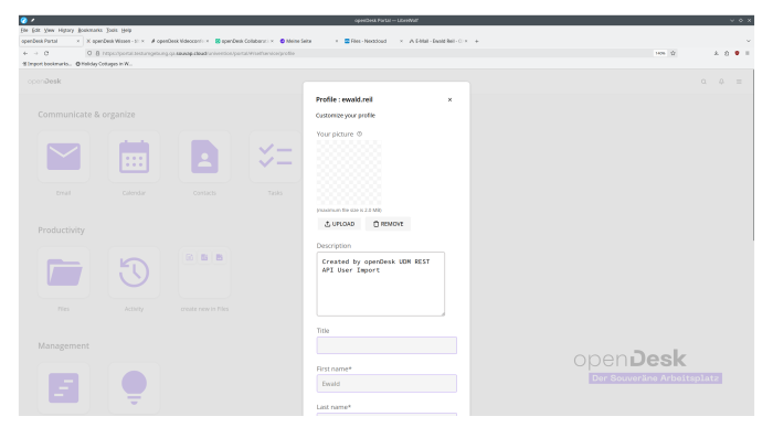 Opendesk vom Zendis ausprobiert: Ein Web-Desktop für die Verwaltung - Golem.de