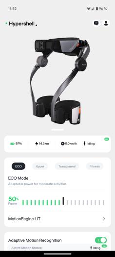 Mit Hypershells Exoskelett lässt sich weiter laufen