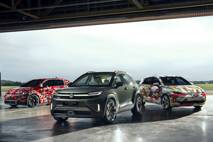 Elektrisches Kompakt-SUV: VW ID.Cross soll 420 km weit kommen - Golem.de