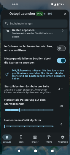 Octopi Launcher für Android im Test: Dieser neue Android-Launcher ...