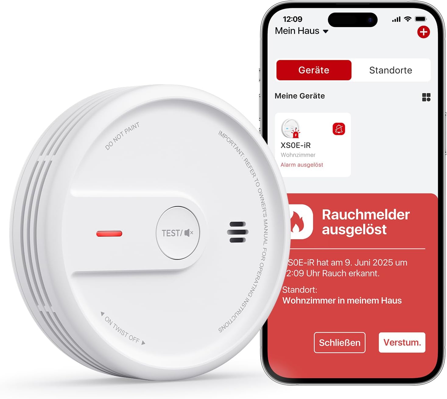 Rauchmelder mit WLAN und App bei Amazon zum Tiefstpreis